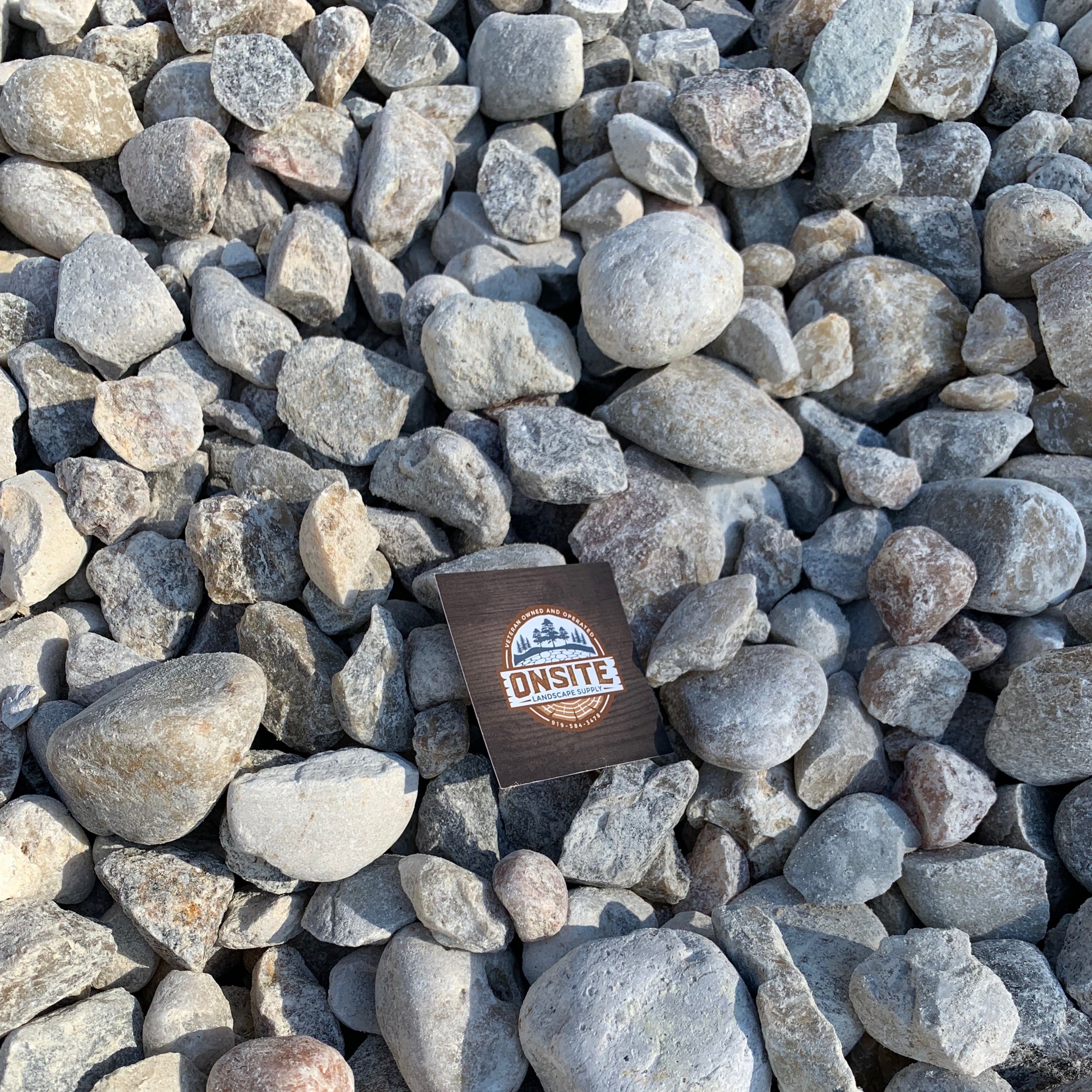 1-3” Virginia Cobble River Rock (Bin 23) | Onsite Landscape Supply