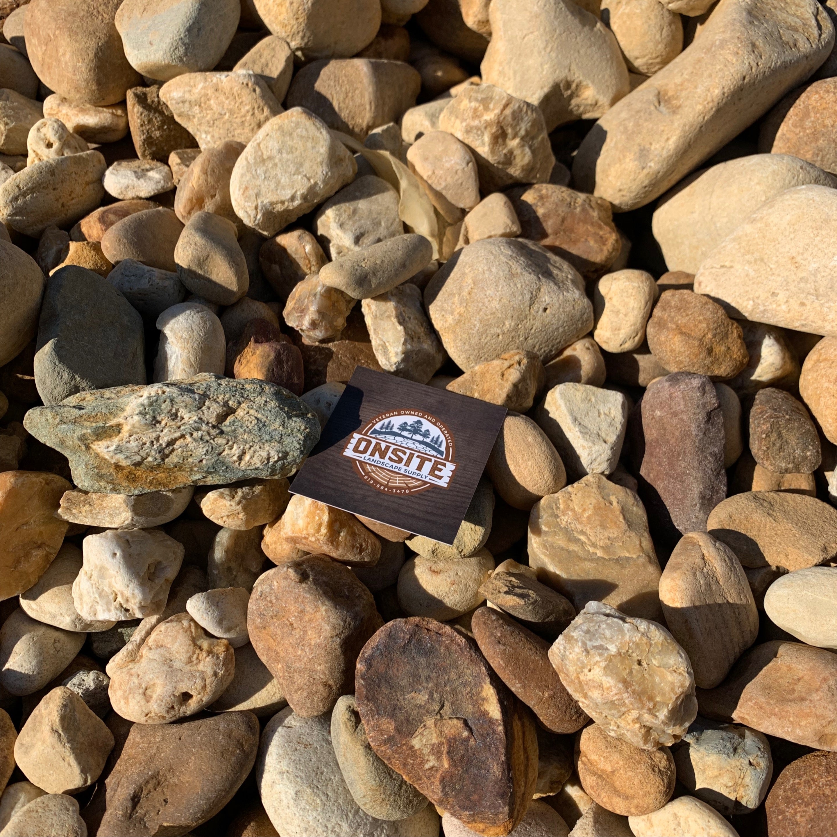 2-4" Winchester River Rock (Bin 29) | Onsite Landscape Supply