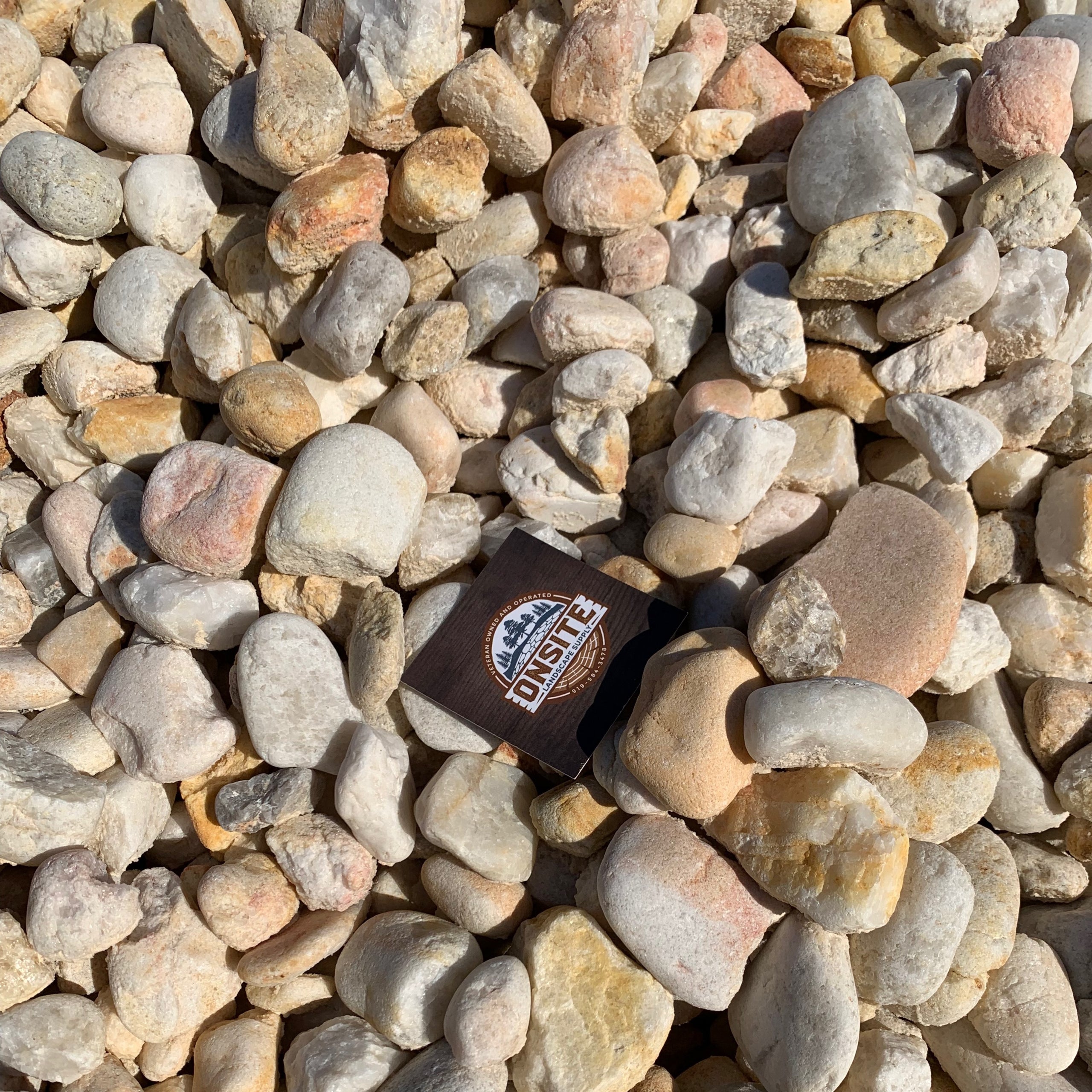 1-2” White River Rock (Bin 17) | Onsite Landscape Supply